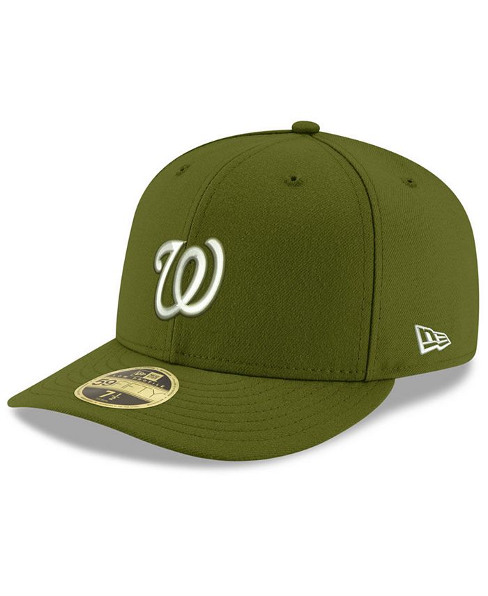 New Era Washington Nationals Low Profile C-DUB 59FIFTY Fitted Cap - Macy's
