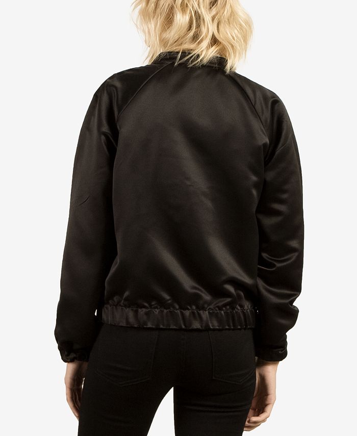 Volcom Juniors' Reversible Bomber Jacket - Macy's
