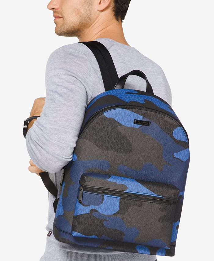Michael Kors Men's Camo-Print Messenger Backpack - Macy's