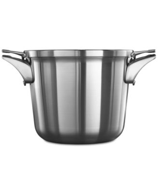 Calphalon Premier Space-Saving Stainless Steel 4.5-Qt. Soup Pot & Lid ...