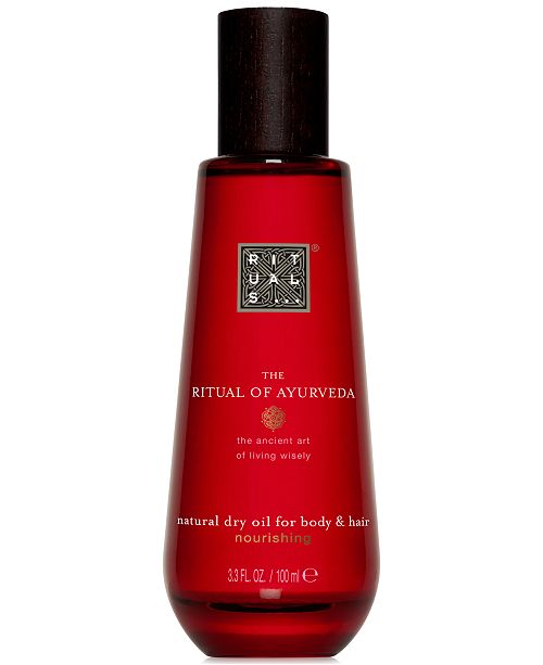 RITUALS The Ritual Of Ayurveda Natural Dry Oil For Body & Hair, 3.3-oz ...