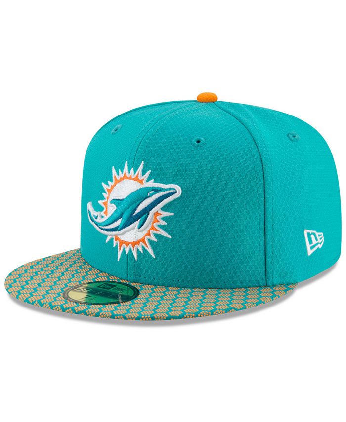 New Era Boys' Miami Dolphins Sideline 59FIFTY Fitted Cap - Macy's