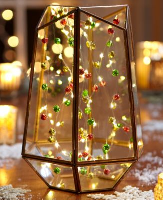 Studio Mercantile LED Micro Jingle Bells 10ft String Lights - Macy's