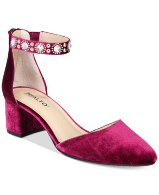 Rialto Martell Block-Heel Pumps - Macy's