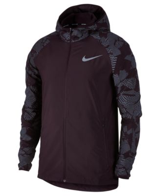 Nike Men's Flash Water-Resistant Running Jacket - Coats & Jackets - Men ...