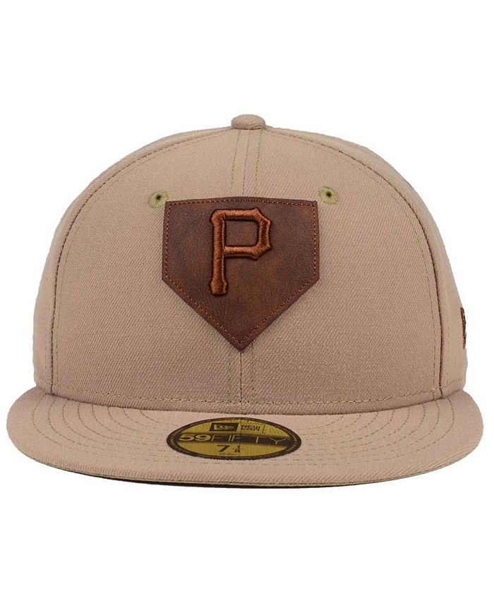 New Era Pittsburgh Pirates The Logo of Leather 59FIFTY Fitted Cap - Macy's