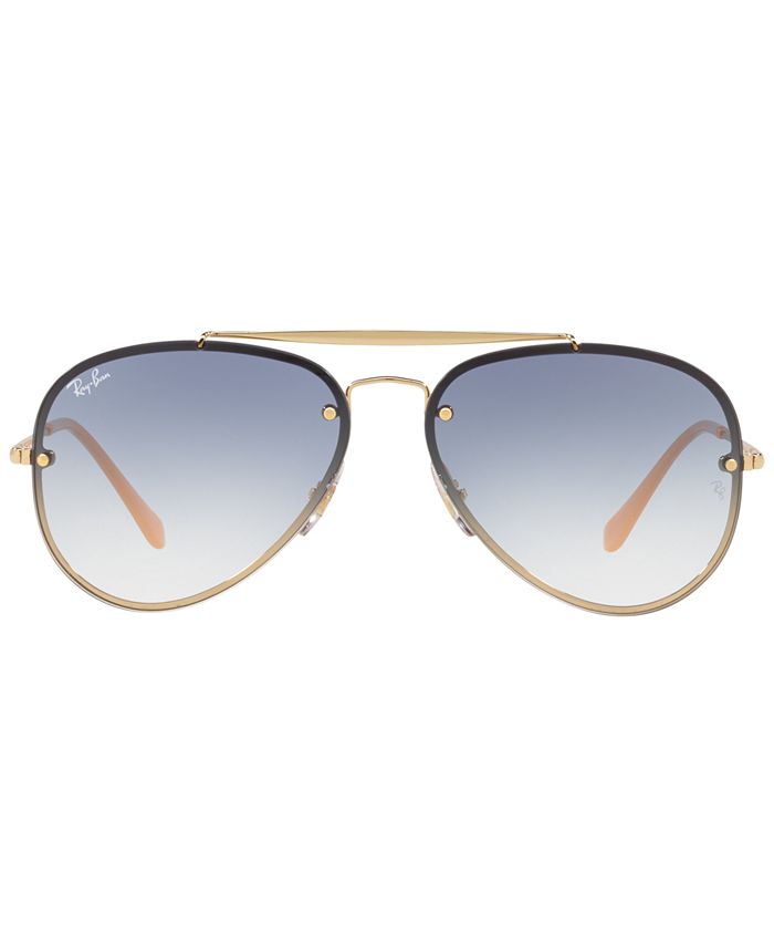 Ray-Ban Unisex Sunglasses, RB3584N 58 BLAZE AVIATOR - Macy's