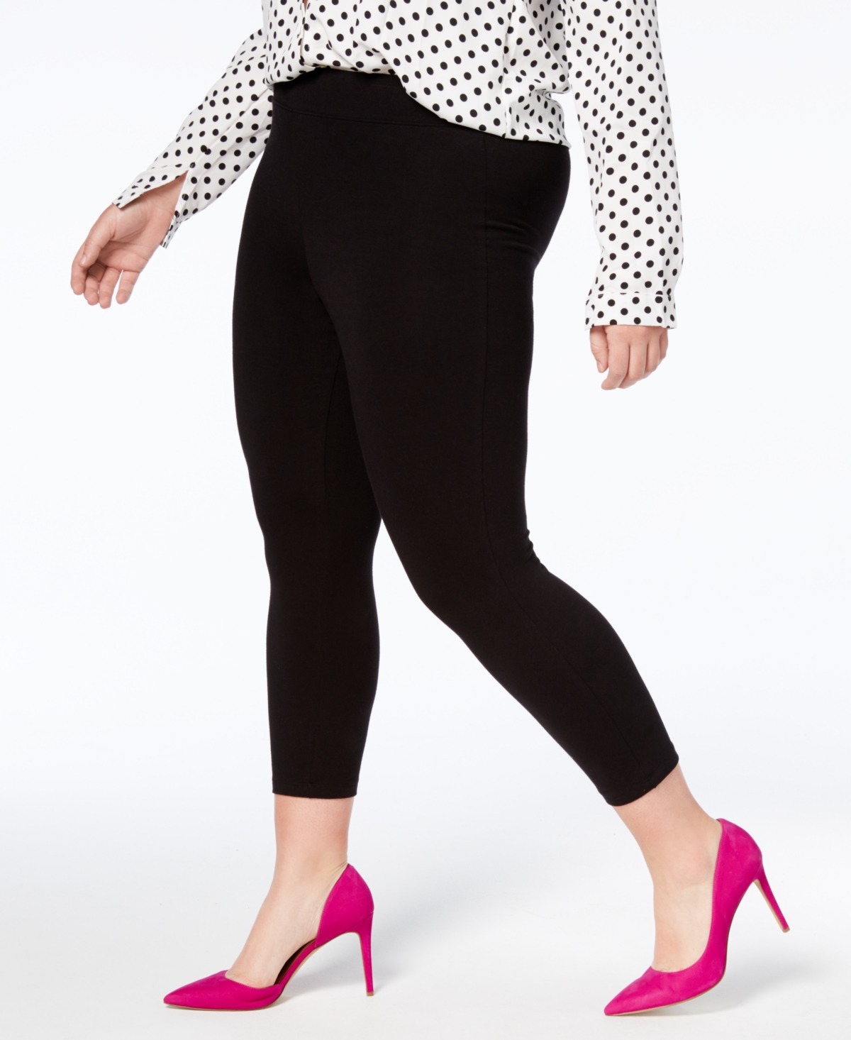 Click here for Hue Womens Plus Capri Leggings - Black prices