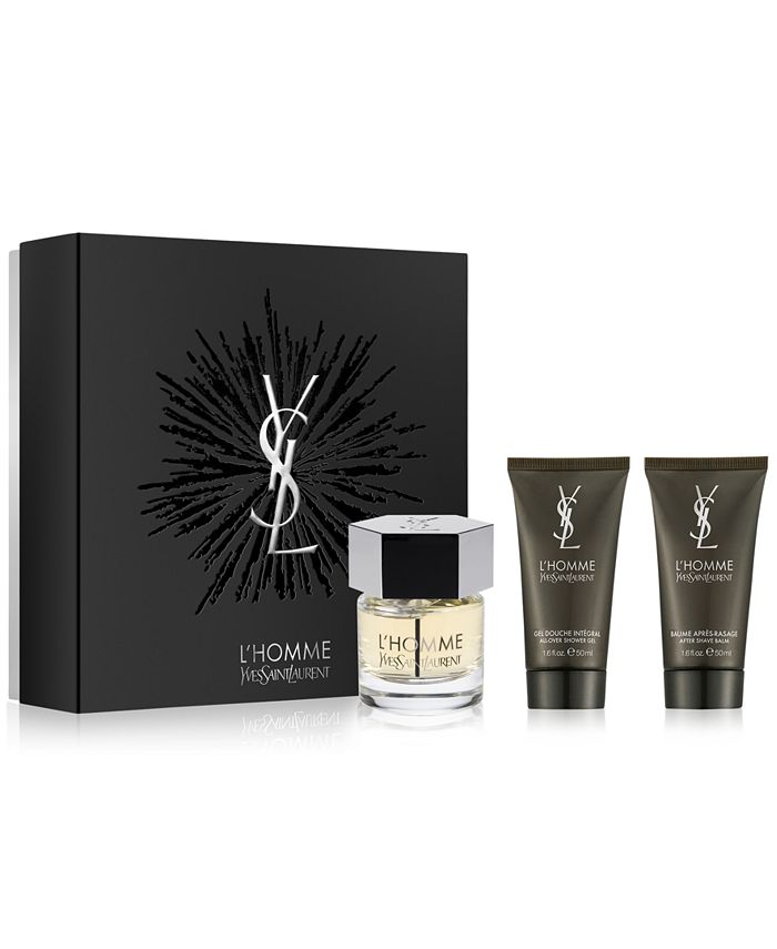 Yves Saint Laurent Men's 3-Pc. L'Homme Gift Set - Macy's