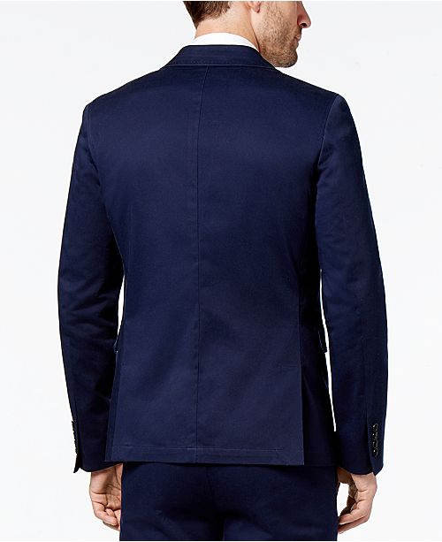 Daniel Hechter Paris Men's Essential Classic-Fit Stretch Suit Jacket ...