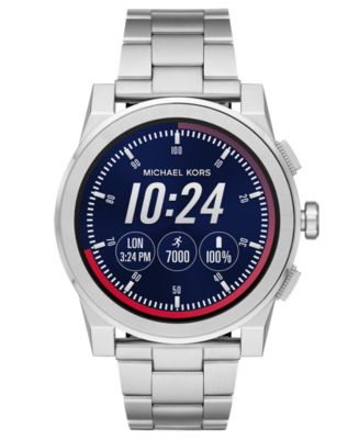 Michael Kors Access Men's Grayson Stainless Steel Bracelet Touchscreen ...