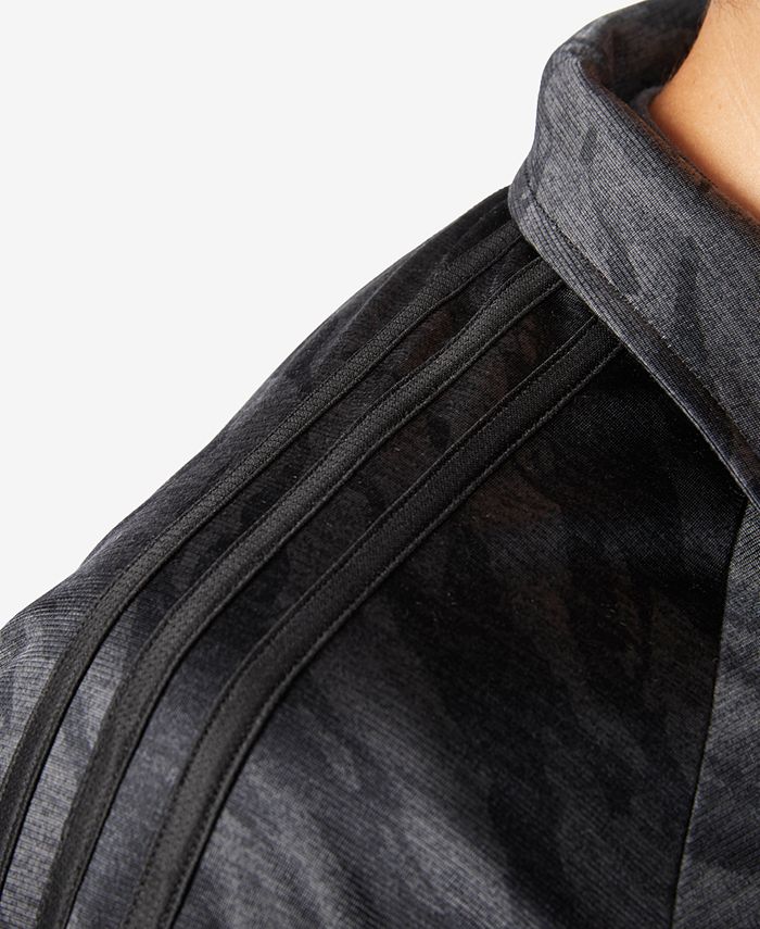 adidas Men's Printed Essentials Jacket - Macy's