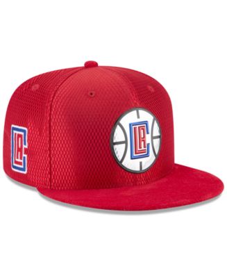 New Era Los Angeles Clippers On Court Reverse 9FIFTY Snapback Cap - Macy's