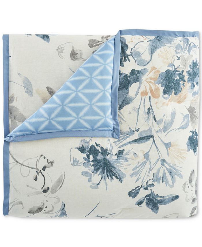 Sunham CLOSEOUT! Kelly Ripa Home Indigo Mood Reversible 10-Pc. Queen ...