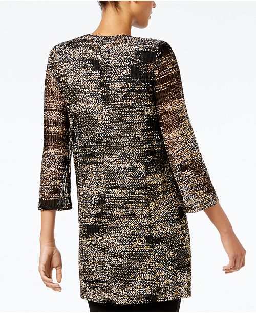 Kasper Printed Flyaway Jacket - Jackets - Women - Macy's