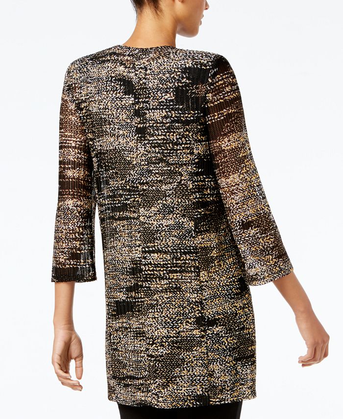 Kasper Printed Flyaway Jacket - Macy's