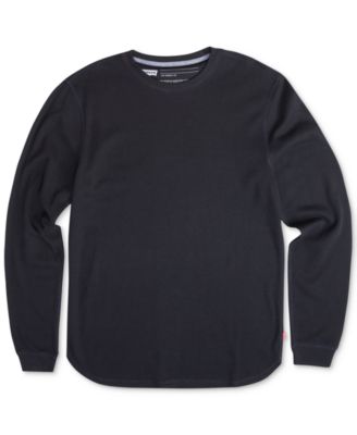 Levi's® Men's Sadler Waffle-Knit Thermal Sweatshirt - Macy's