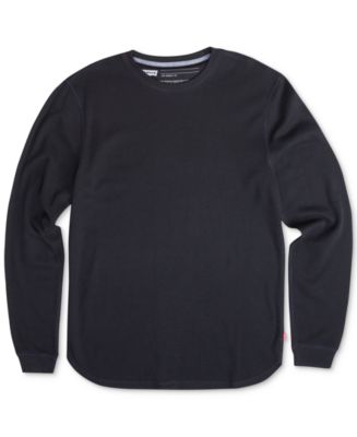 Levi's® Men's Sadler Waffle-Knit Thermal Sweatshirt - Macy's