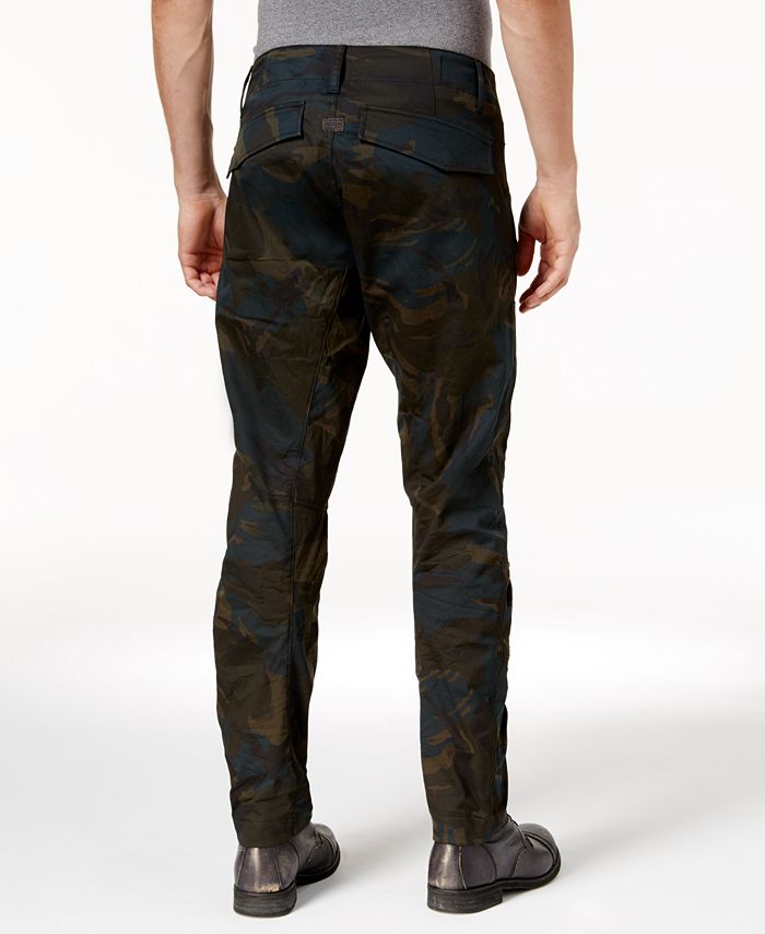 G-Star Raw Men's Rovic Tapered Moto Camo Pants - Macy's