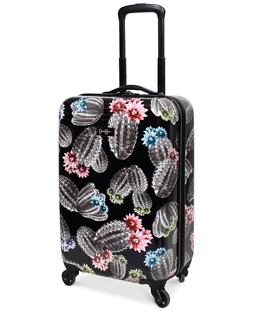 Jessica Simpson Cactus Printed 21" Hardside Spinner Suitcase & Reviews ...