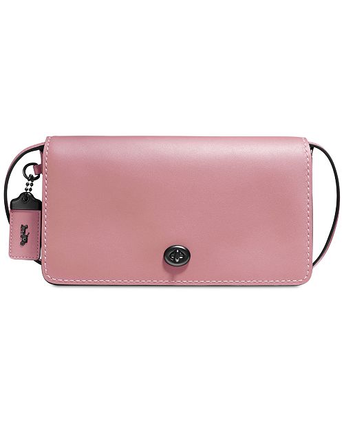 COACH Dinky Crossbody in Glovetanned Leather & Reviews - Handbags ...
