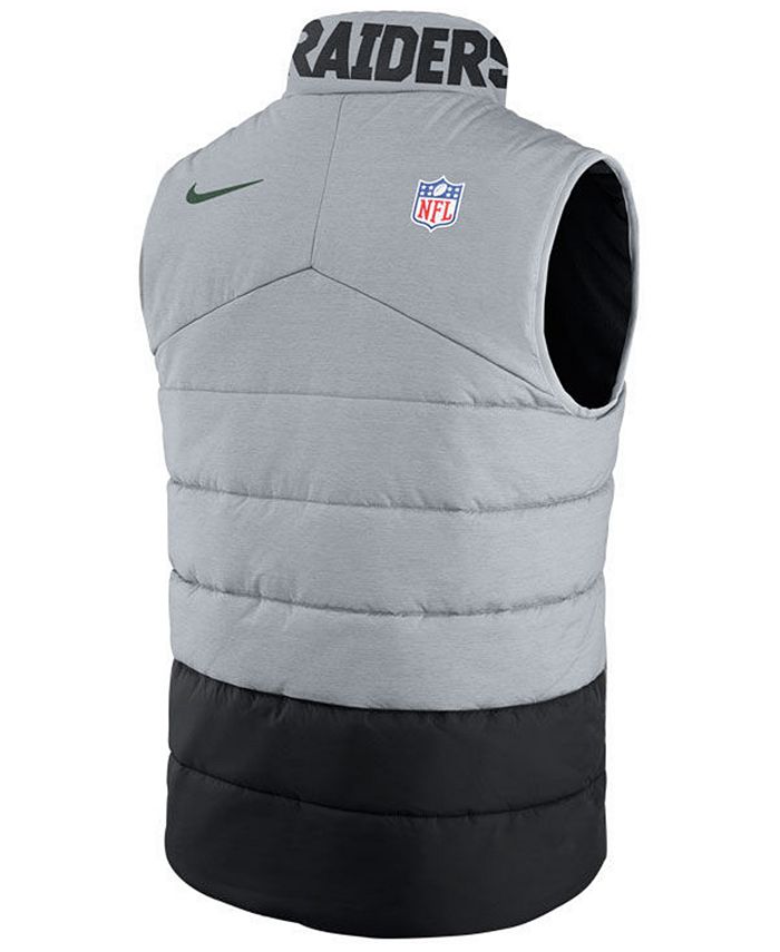 Nike Men's Oakland Raiders Sideline Vest - Macy's