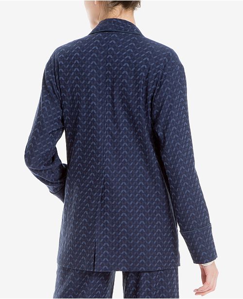 Max Studio London Shawl-Collar Jacquard Blazer & Reviews - Jackets ...