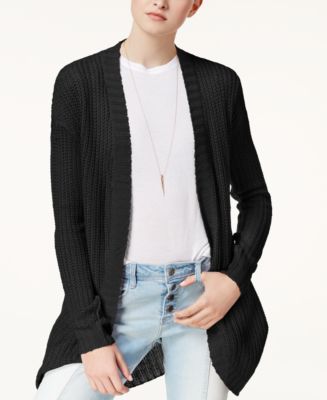 Ultra Flirt Juniors' Open-Front Cardigan - Macy's