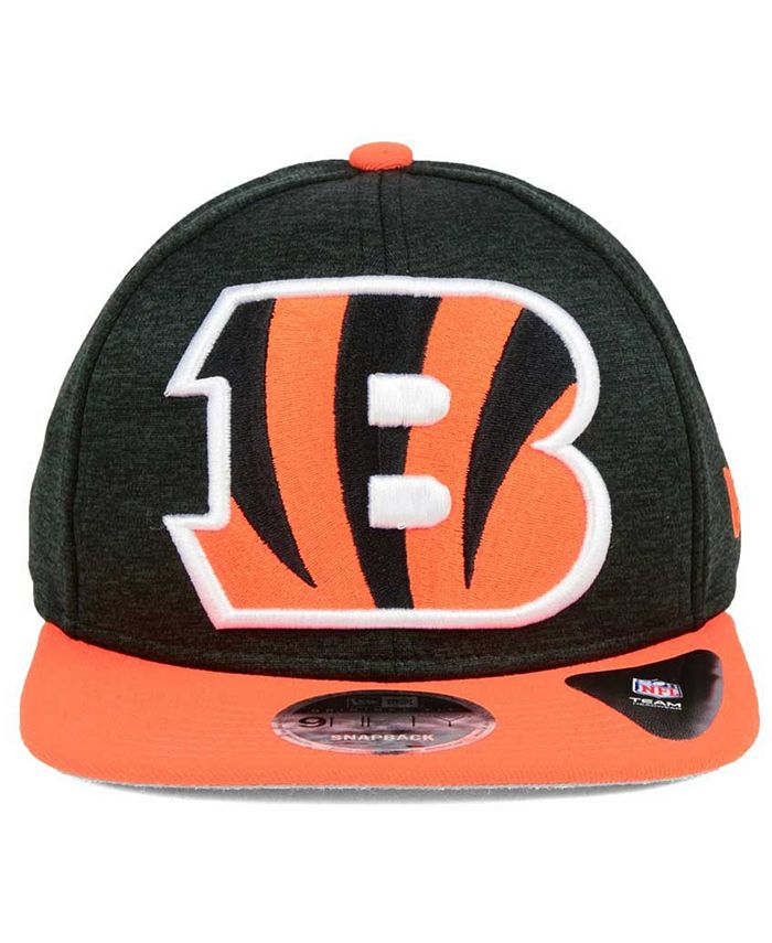 New Era Cincinnati Bengals Heather Huge 9FIFTY Snapback Cap - Macy's