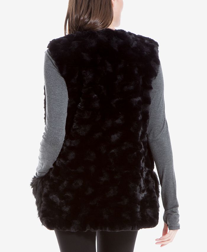 Max Studio London Faux-Fur Vest, Created for Macy's - Macy's