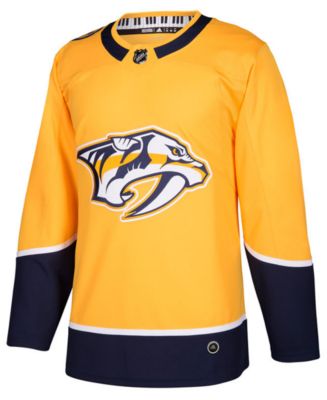 adidas Men's Nashville Predators Authentic Pro Jersey - Macy's