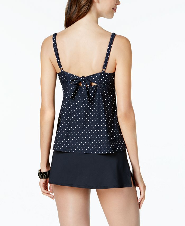 Coco Reef Pacific Stone Printed Underwire Bra-Sized Tankini Top - Macy's