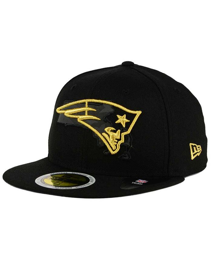 New Era New England Patriots State Flective Metallic 59FIFTY Fitted Cap ...