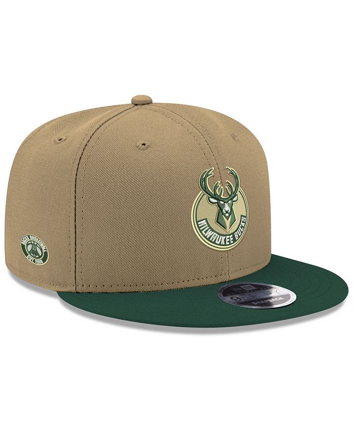 New Era Milwaukee Bucks Basic Link 9FIFTY Snapback Cap - Macy's
