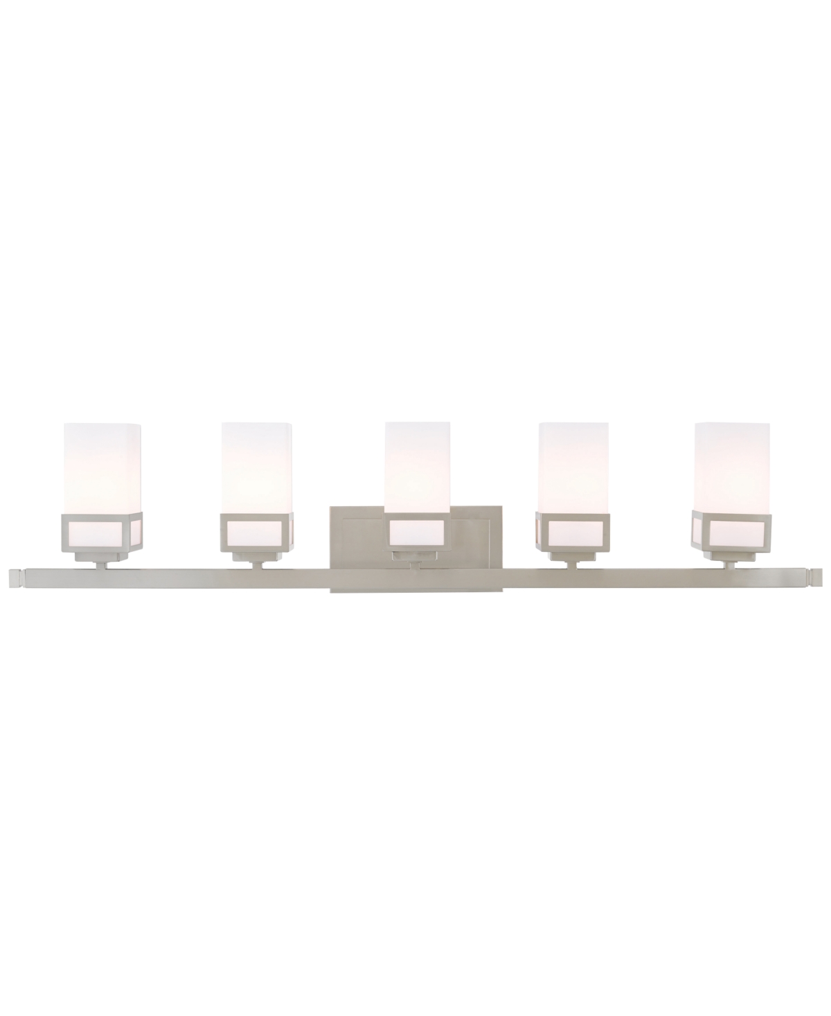 Click here for Livex Harding 5-Light Vanity - Brushed Nickel prices