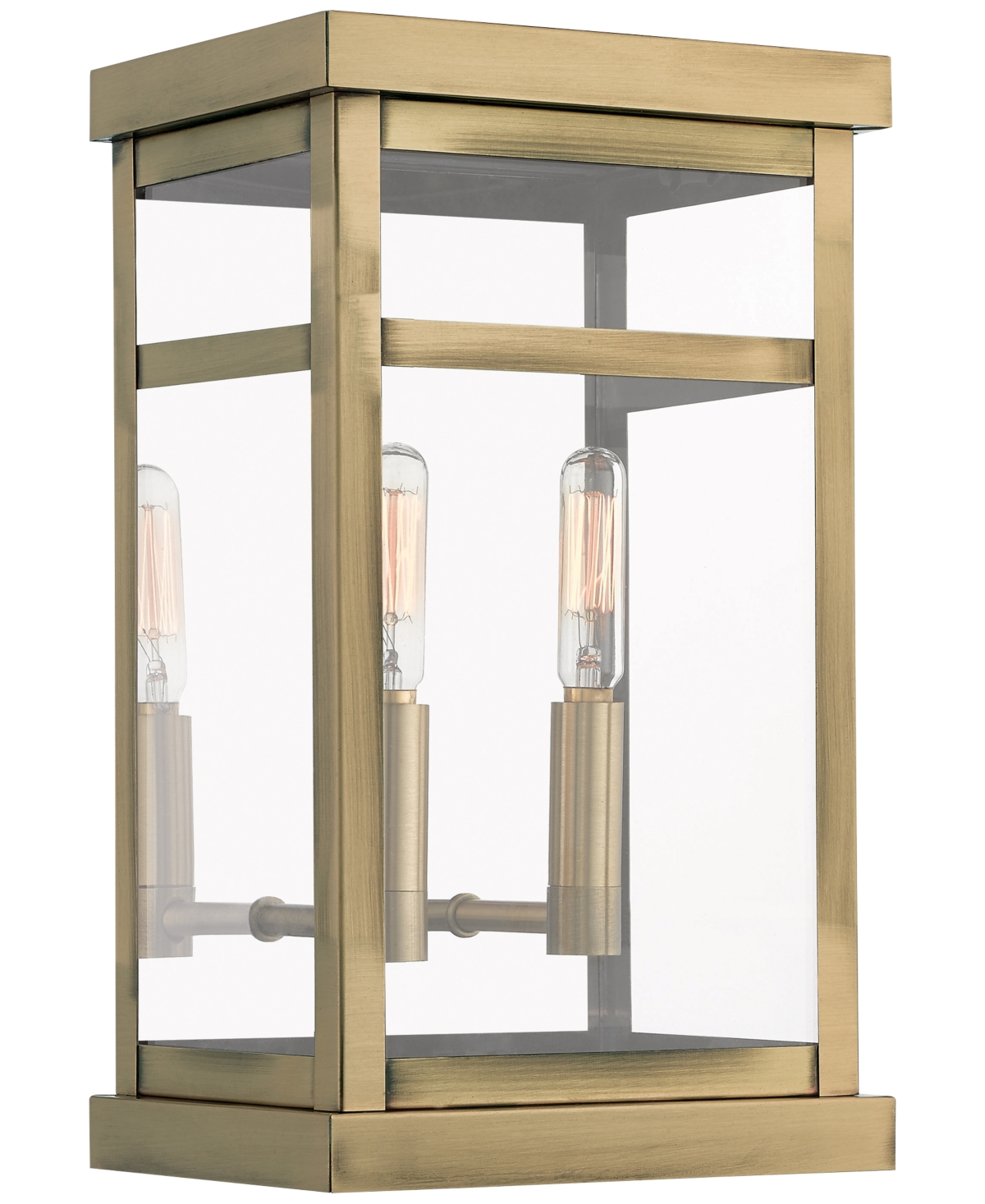Click here for Livex Hopewell 2-Light Outdoor Wall Lantern - Anti... prices