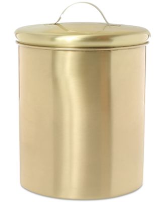 Thirstystone Large Brushed Gold Canister - Macy's