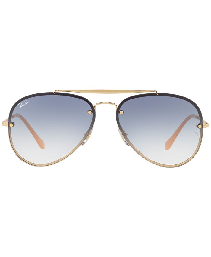 Ray-Ban Unisex Sunglasses, RB3584N 58 BLAZE AVIATOR - Macy's