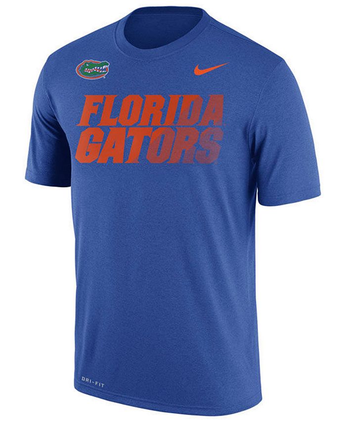 Nike Men's Florida Gators Sideline Legend T-Shirt - Macy's