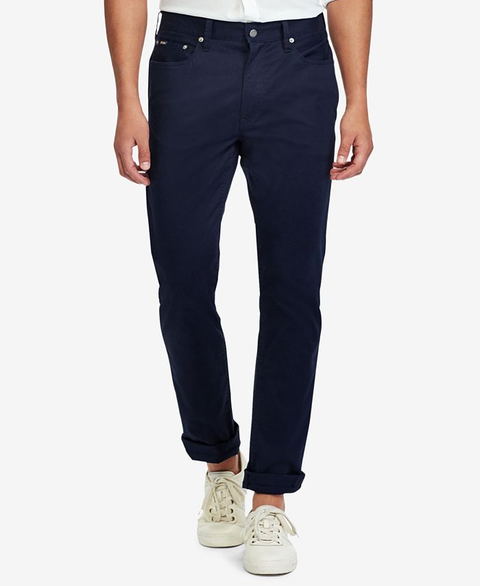 Polo Ralph Lauren Men's Big & Tall Classic-Fit Stretch Pants - Macy's
