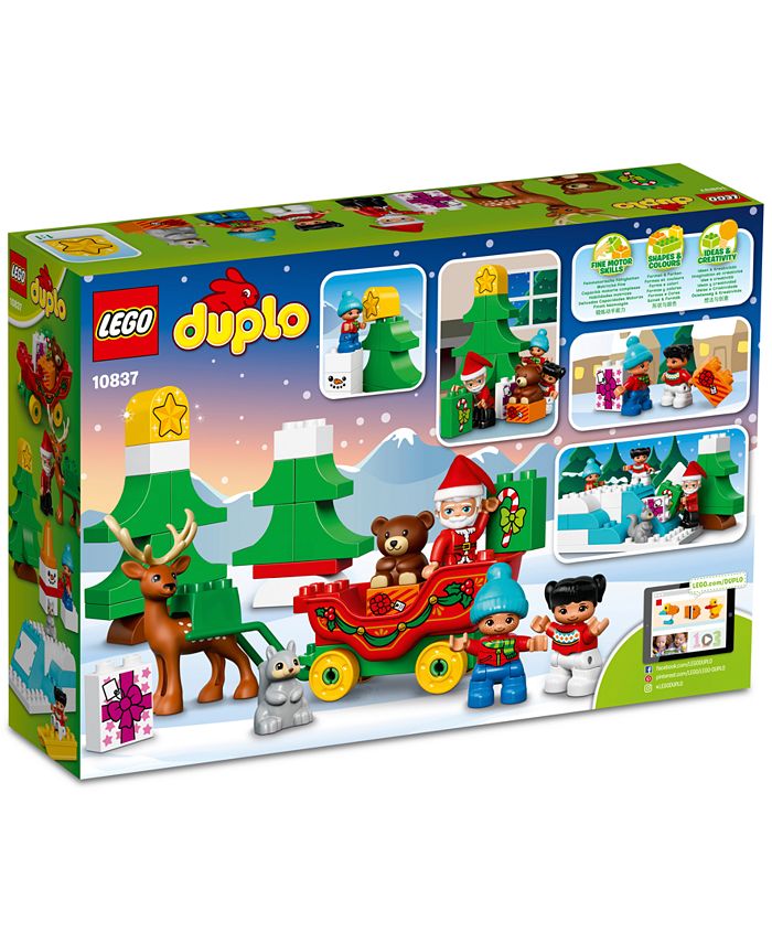 LEGO® DUPLO® 45-Pc. Town Santa's Winter Holiday 10837 - Macy's