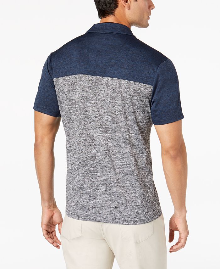 Alfani Men's Wrinkle-Resistant Colorblocked Ethan Polo, Created for ...