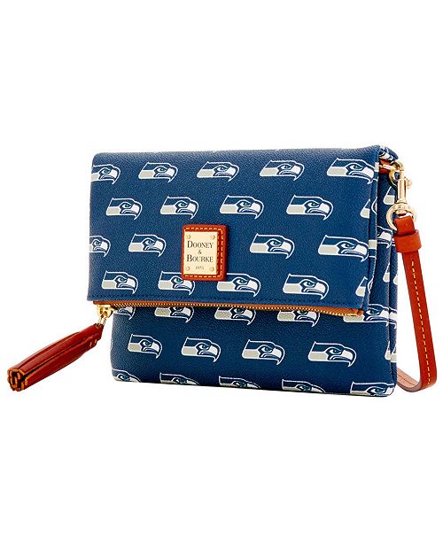 Dooney & Bourke Seattle Seahawks Foldover Crossbody Purse & Reviews ...