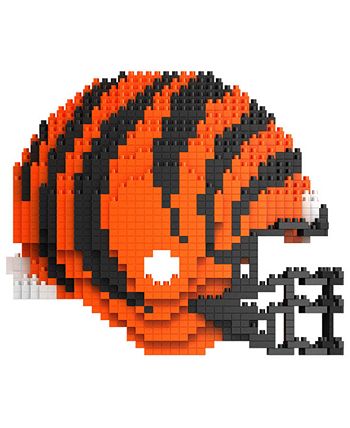 Forever Collectibles Cincinnati Bengals BRXLZ 3D Helmet Puzzle - Macy's