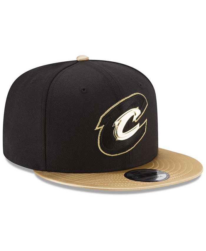 New Era Cleveland Cavaliers Triple Gold 9FIFTY Snapback Cap - Macy's