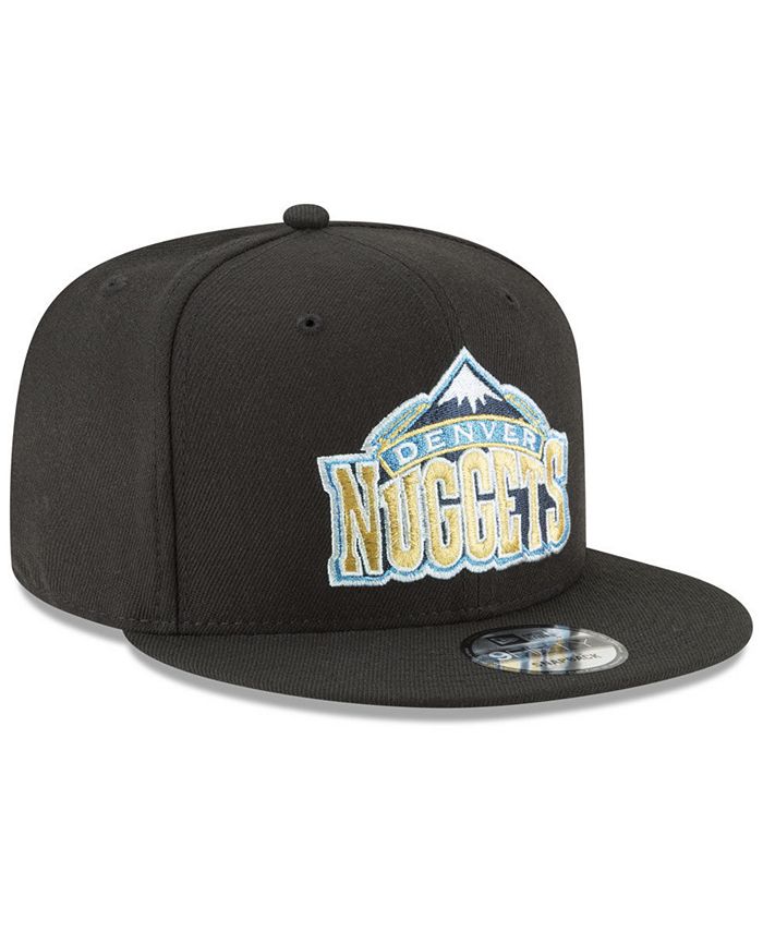 New Era Denver Nuggets Team Metallic 9FIFTY Snapback Cap - Macy's