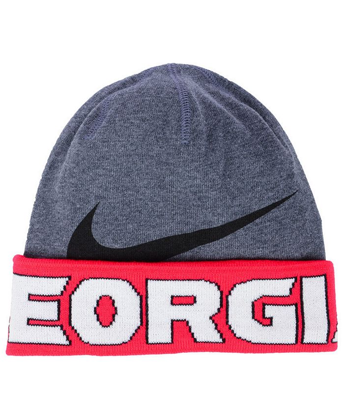 Nike Georgia Bulldogs Training Beanie Knit Hat - Macy's