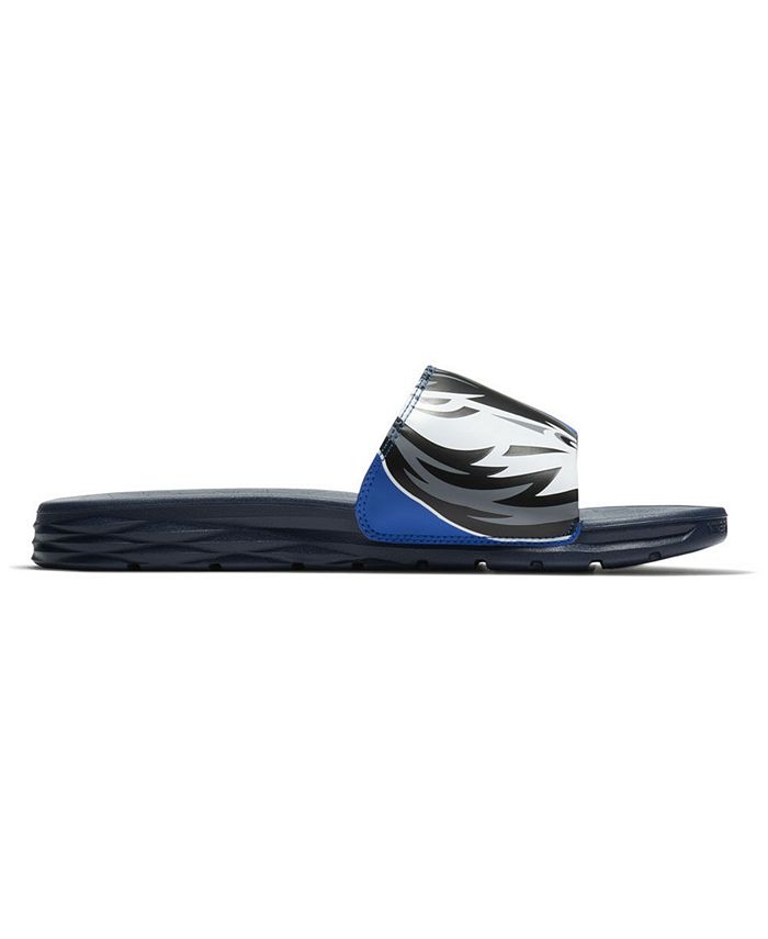 Nike Men's Dallas Mavericks Benassi Solarsoft Slides - Macy's