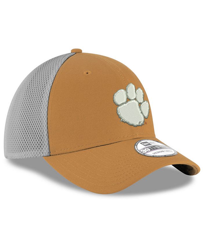 New Era Clemson Tigers Mesh Back Gray Neo 39THIRTY Cap - Macy's