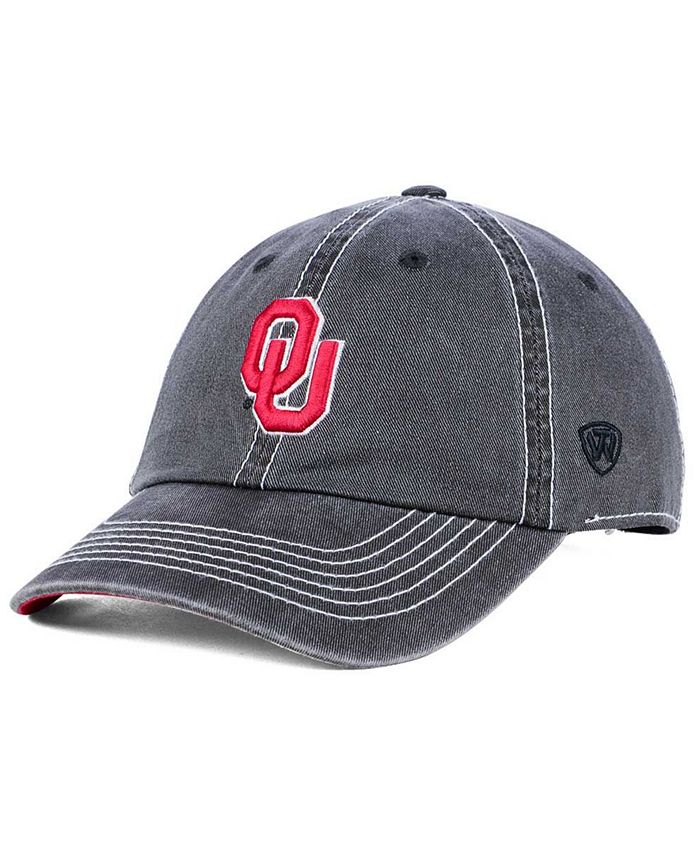 Top of the World Oklahoma Sooners Grinder Adjustable Cap - Macy's